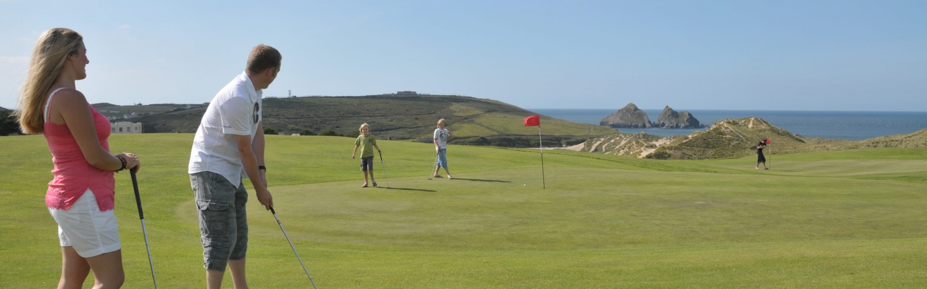 Swing into action with Holywell Bay Golf near Newquay, in Cornwall